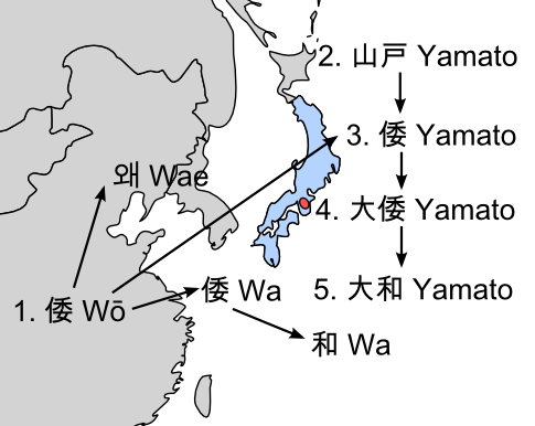 Radulfr.net - Japanista käytettävien nimien etymologia